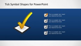 2D & 3D Check Mark Shapes for PowerPoint Presentations