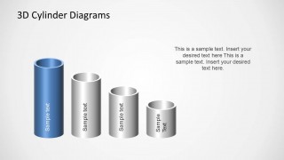 3D Cylinder Shapes for PowerPoint - SlideModel