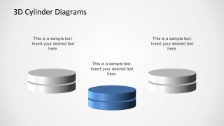 3D Cylinder Shapes for PowerPoint - SlideModel