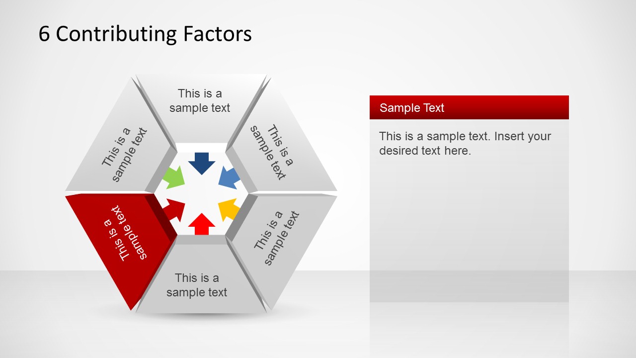 6 Contributing Factors Diagram Template for PowerPoint - SlideModel 6 Contributing Factors Diagram Template for PowerPoint - SlideModel
