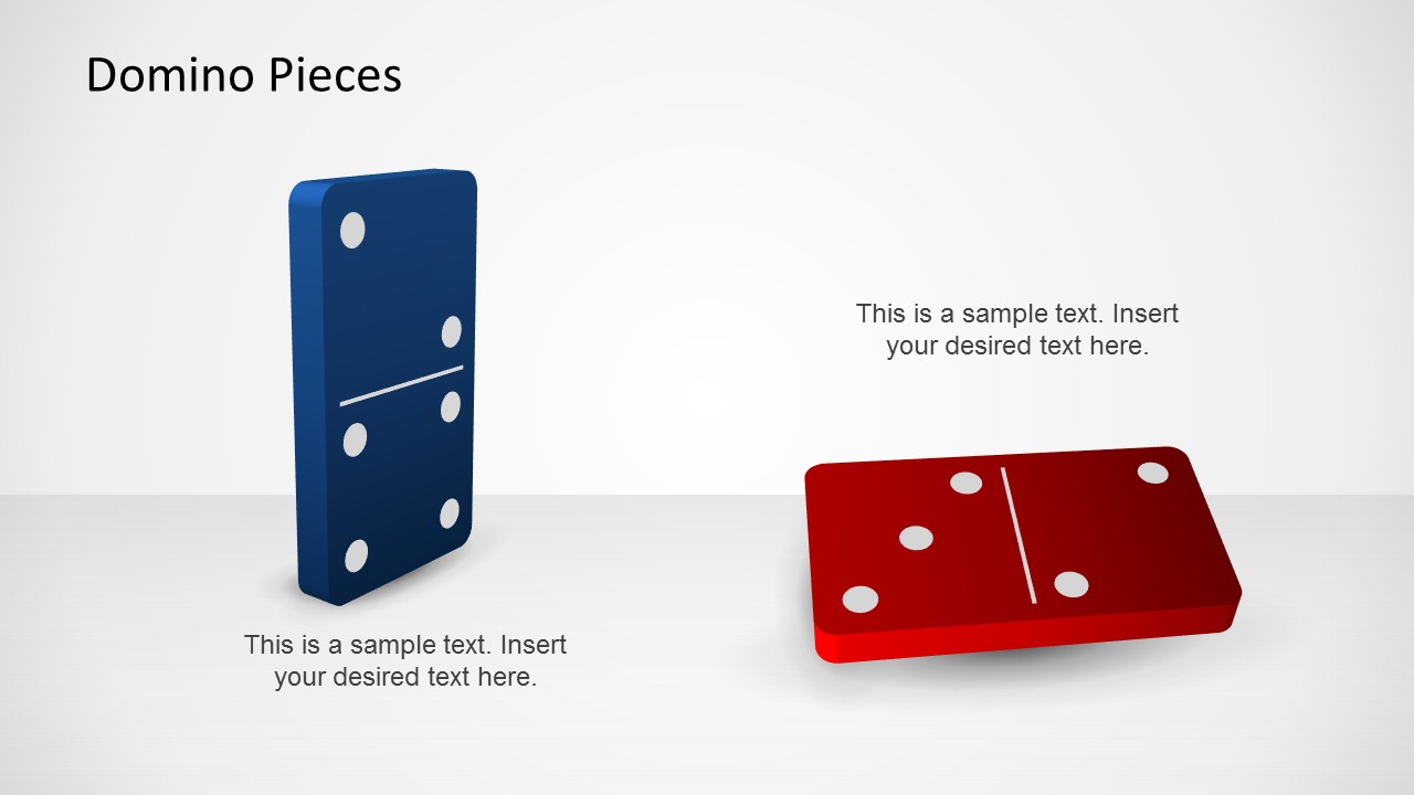 Domino Effect & Pieces Template for PowerPoint - SlideModel Domino Effect & Pieces Template for PowerPoint - SlideModel