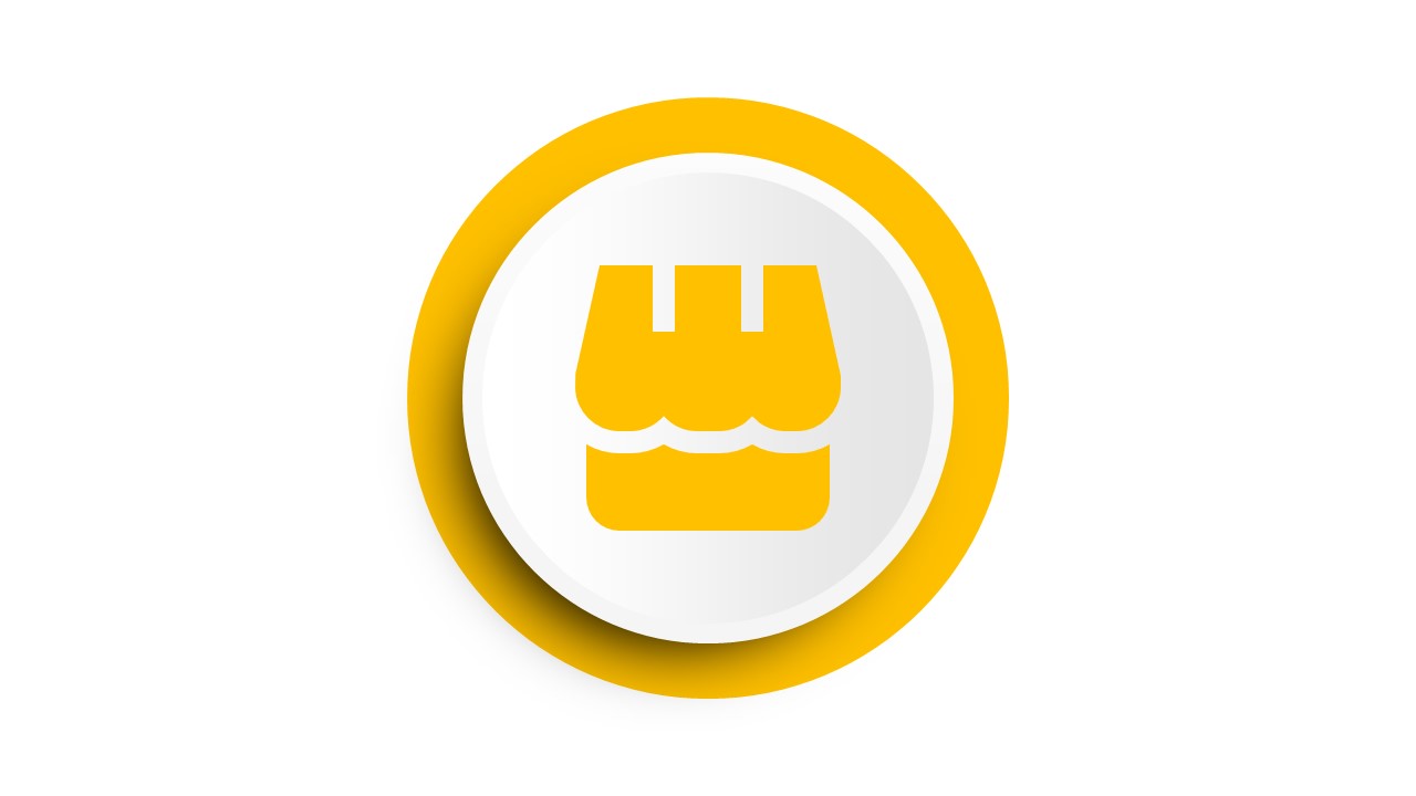 Animated All Into One Circle PowerPoint Template