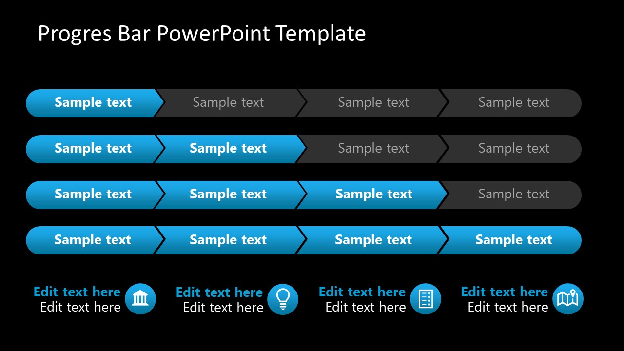Progress Bar PowerPoint Template Progress Bar PowerPoint Template