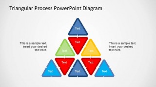 Triangular Process PowerPoint Diagram - SlideModel