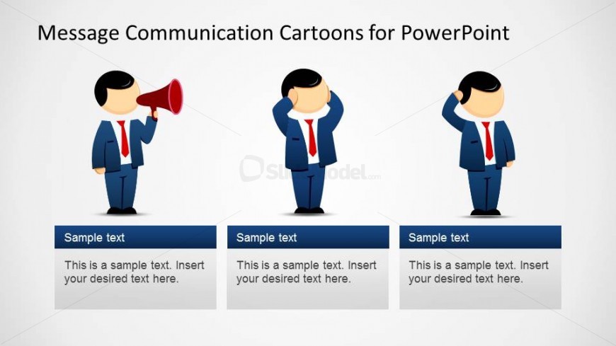 Message Theory Roles Descriptions PowerPoint Template - SlideModel
