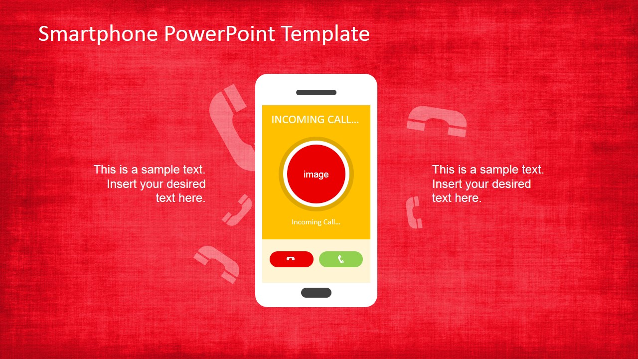 Smartphone PowerPoint Template - SlideModel