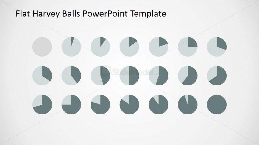 Harvey Ball PowerPoint Slide Design - SlideModel Harvey Ball PowerPoint Slide Design - SlideModel