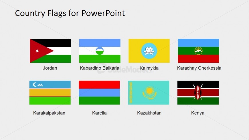 Professional Flags PowerPoint Shapes - SlideModel