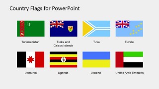 Country Flags Clipart for PowerPoint (S to Z) - SlideModel