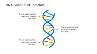 Dna Template Dna Powerpoint Template Genes DNA PowerPoint Template,