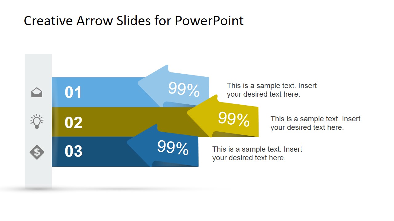 Creative Arrow Slides Template for PowerPoint - SlideModel