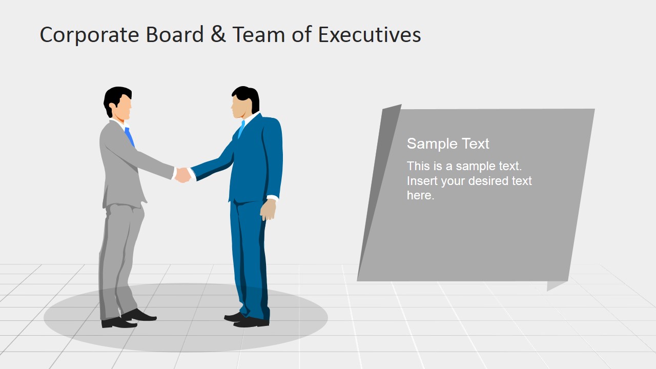 Corporate Board & Team of Executives Template for PowerPoint - SlideModel