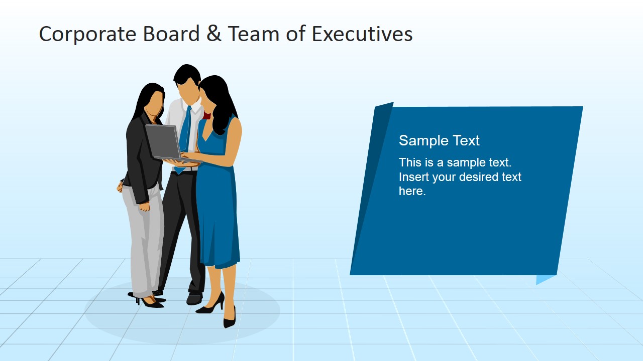 Corporate Board & Team of Executives Template for PowerPoint - SlideModel