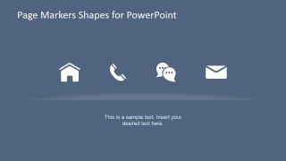 Page Markers Shapes for PowerPoint - SlideModel
