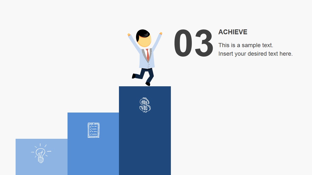 Stairs Diagram PowerPoint Template - SlideModel