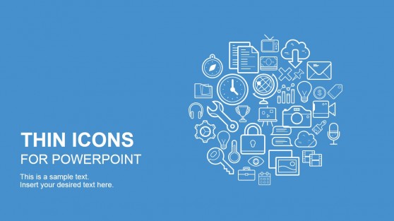 Line Icons PowerPoint Templates