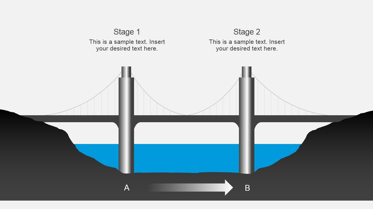 Bridge Diagrams PowerPoint Template - SlideModel