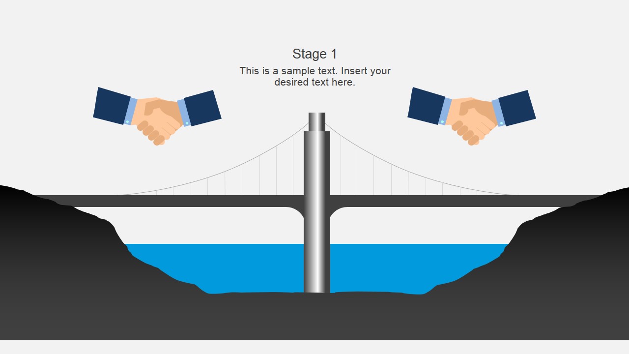 Bridge Diagrams PowerPoint Template - SlideModel
