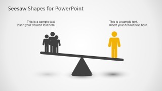 Seesaw Shape Diagrams for PowerPoint - SlideModel