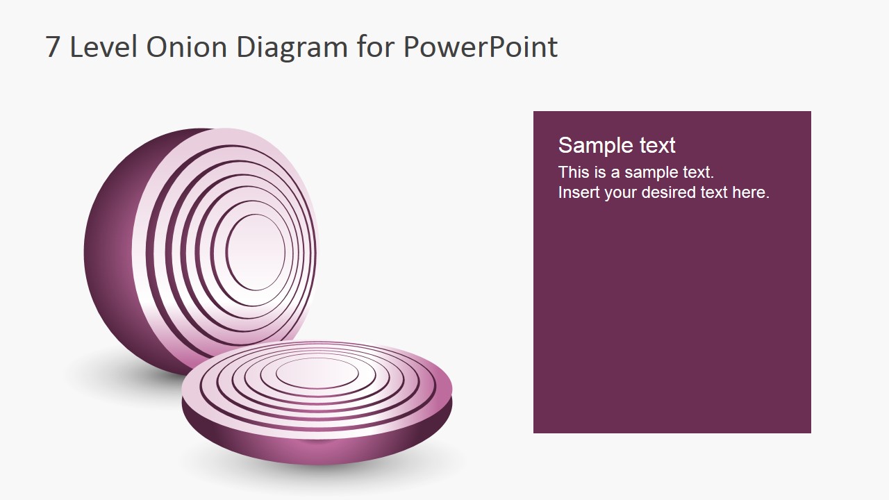 7 Level Onion Diagram Design for PowerPoint - SlideModel 7 Level Onion Diagram Design for PowerPoint - SlideModel