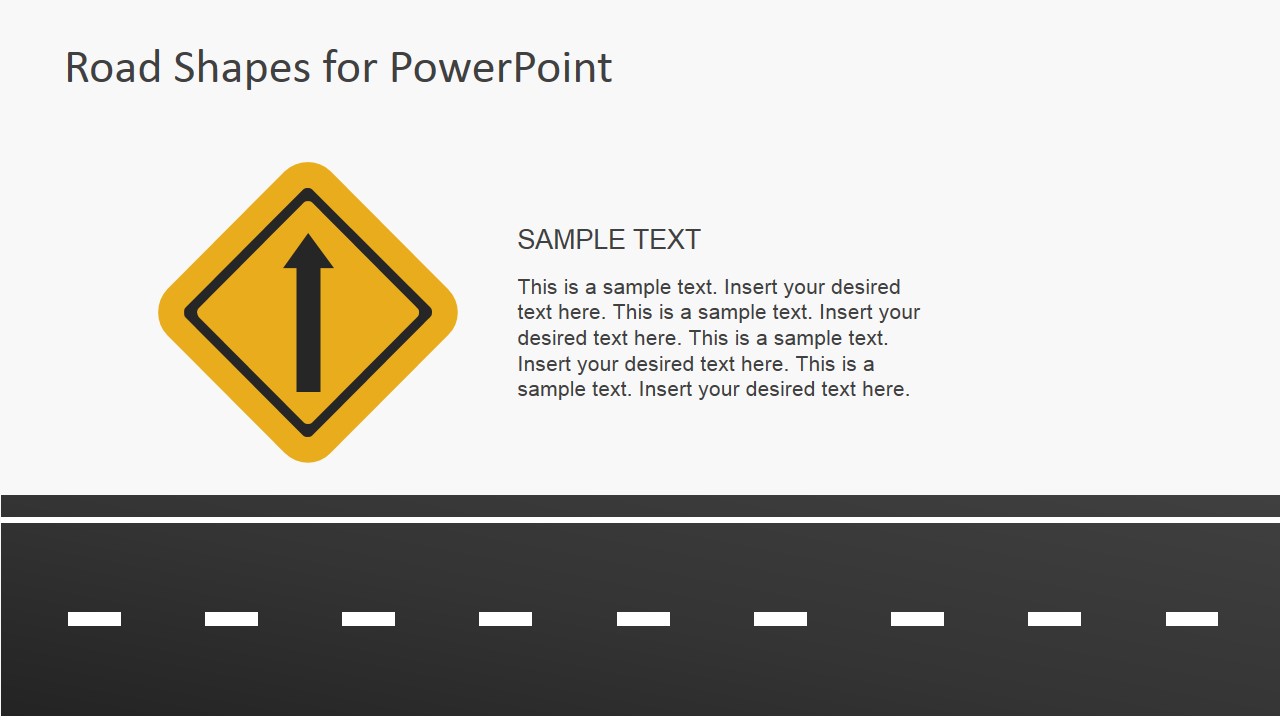 Road Shapes for PowerPoint Presentations - SlideModel