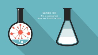Test Tube Concept Template for PowerPoint - SlideModel