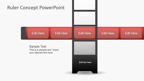 Ruler Concept Template for PowerPoint - SlideModel