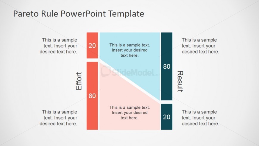 Pareto Principle Clipart Description for PowerPoint - SlideModel Pareto Principle Clipart Description for PowerPoint - SlideModel