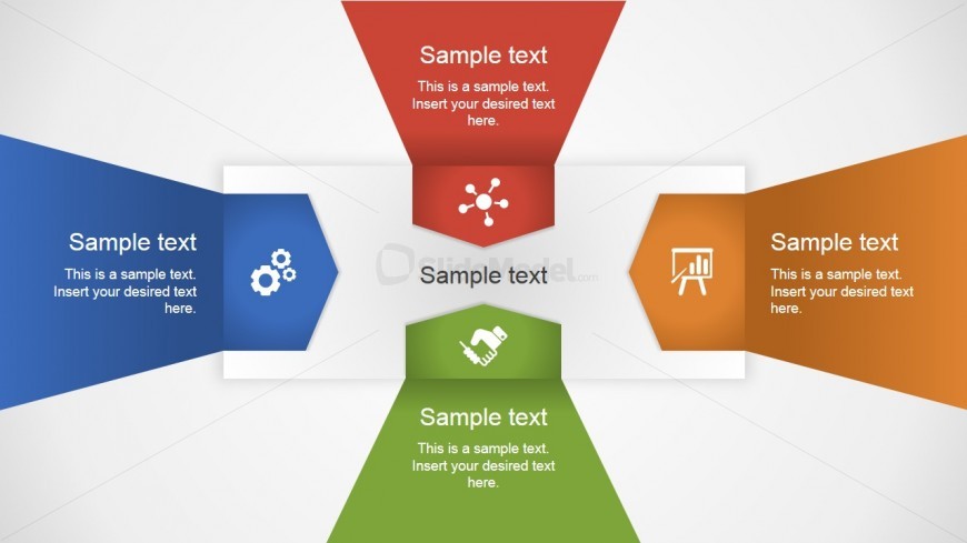 Flat Material Strategy Layout Cover Slide - SlideModel Flat Material Strategy Layout Cover Slide - SlideModel