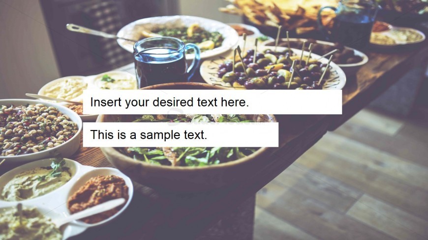 Food Slide Design Photo - SlideModel