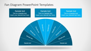 Fan Diagram Design for PowerPoint - SlideModel