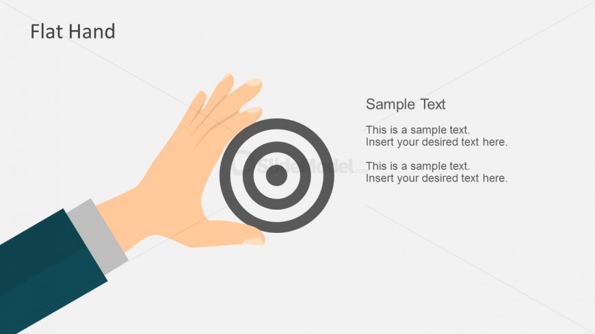 Flat Hand Gestures For PowerPoint - SlideModel