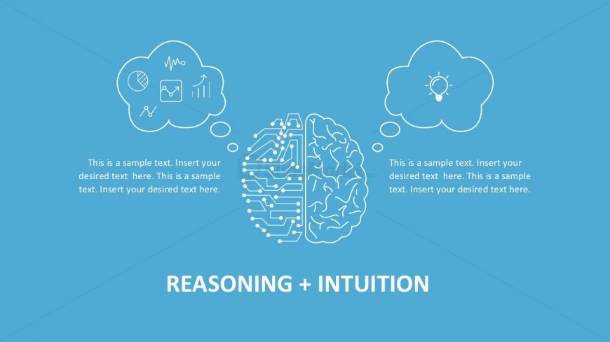 Reasoning Intuition Brain PowerPoint Infographics - SlideModel