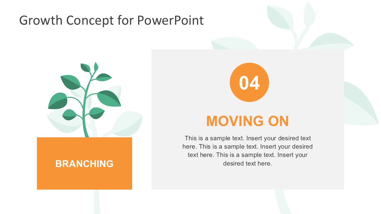 Growth Concept PowerPoint Template