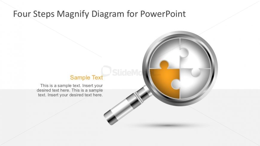 2D Magnifier Diagram Template - SlideModel