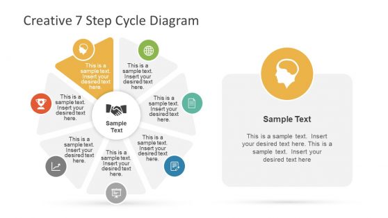 Creative Cycle Diagram of 7 Stages - SlideModel