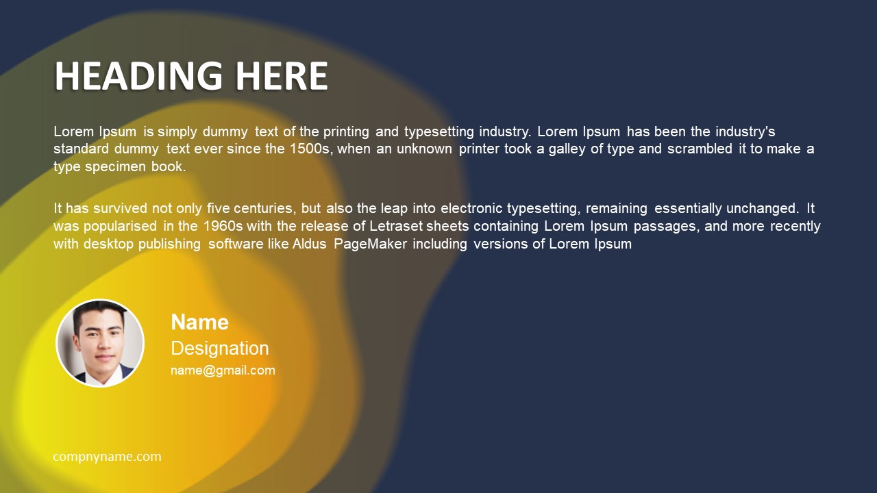 Modern Gradient Backgrounds for PowerPoint - SlideModel