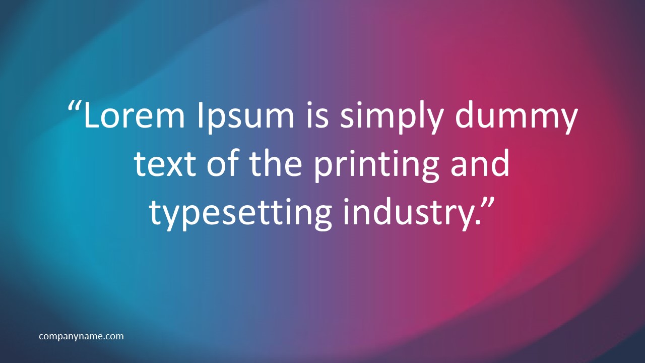 Modern Gradient Backgrounds for PowerPoint - SlideModel