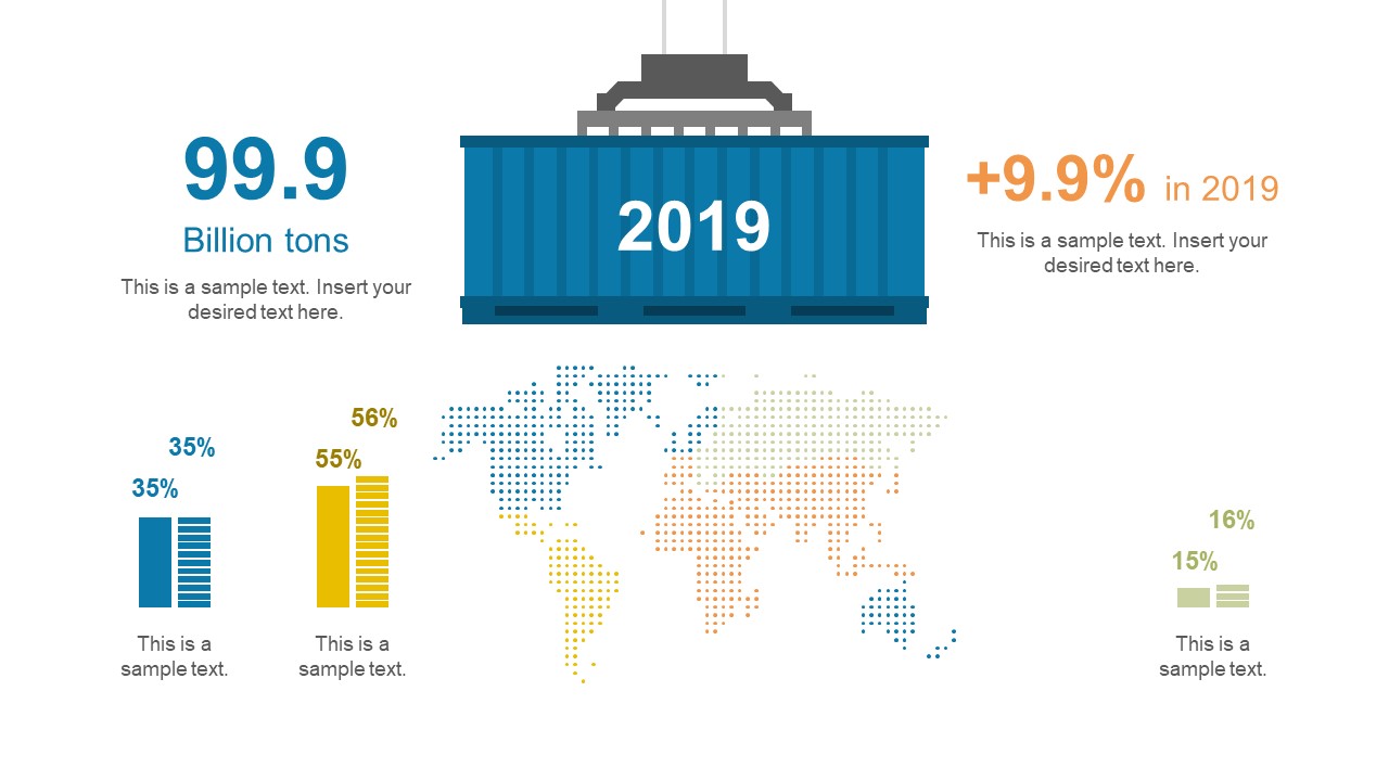 Port Industry PowerPoint Template - SlideModel