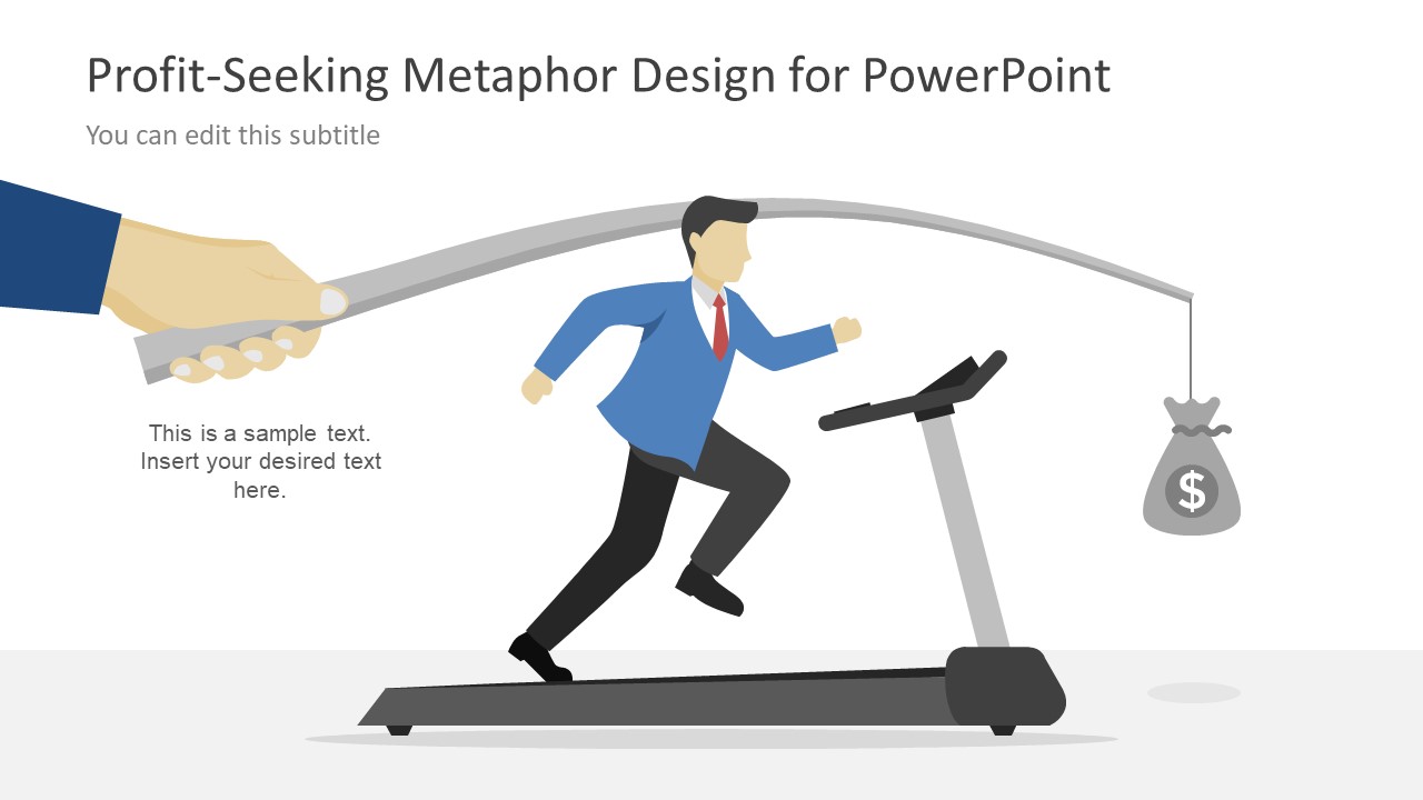 Profit-Seeking Metaphor Slide for PowerPoint - SlideModel