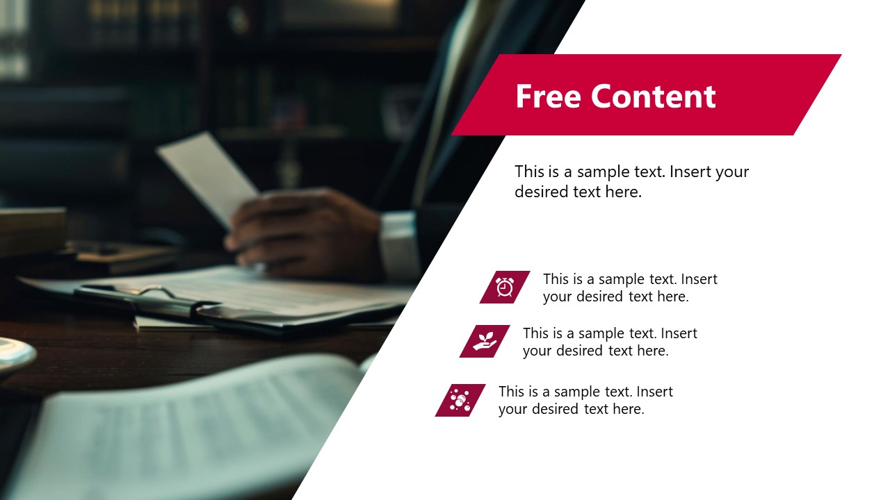 Simple Business Overview PowerPoint Template