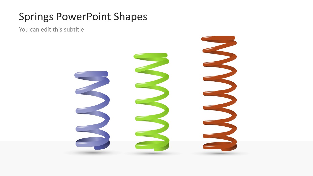 Springs PowerPoint Shapes - SlideModel
