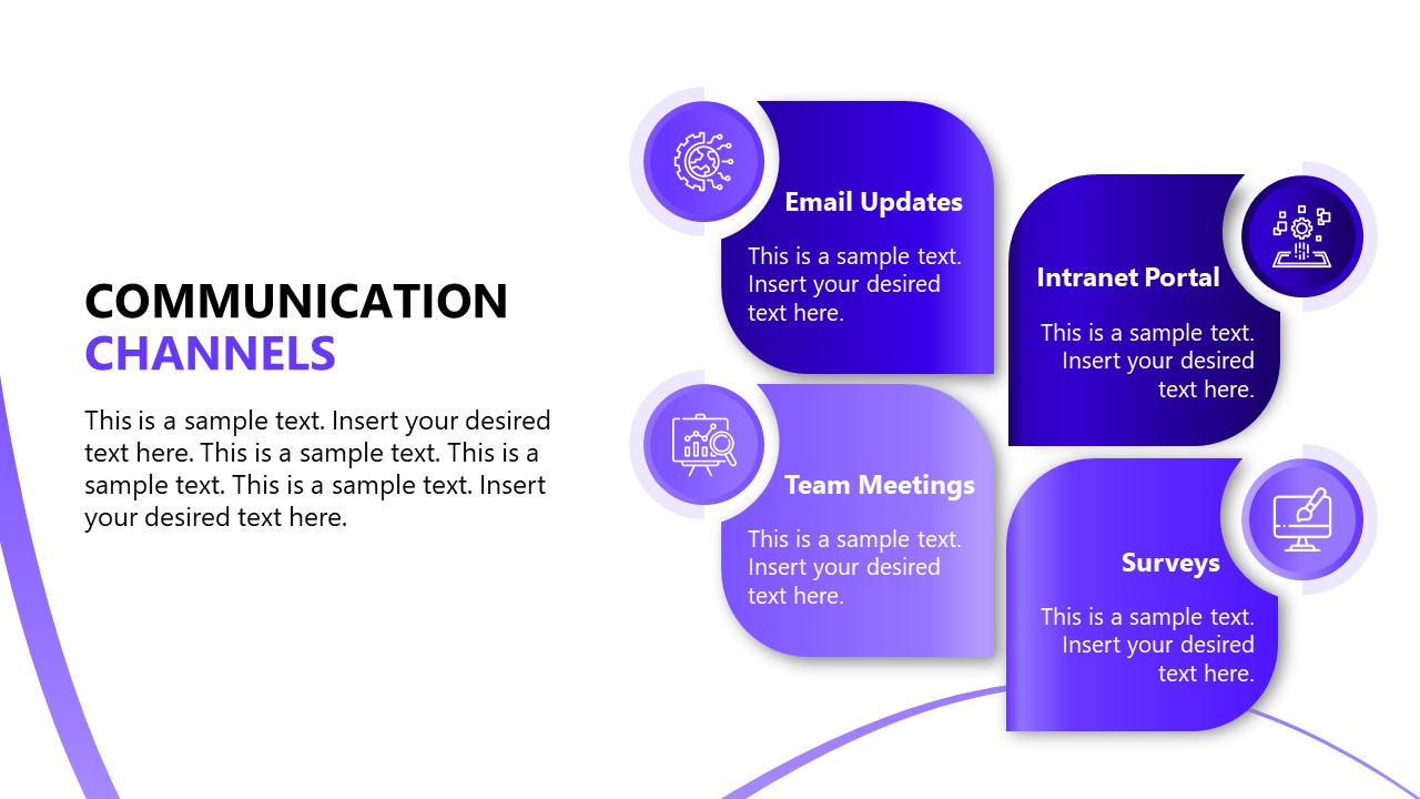 Internal Communication Plan PowerPoint Template