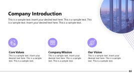 Company Overview Slide - Tech Business Development Template - SlideModel