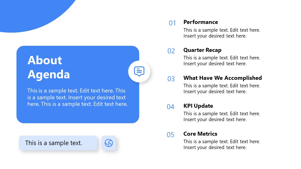 Quarterly Business Review PowerPoint Template