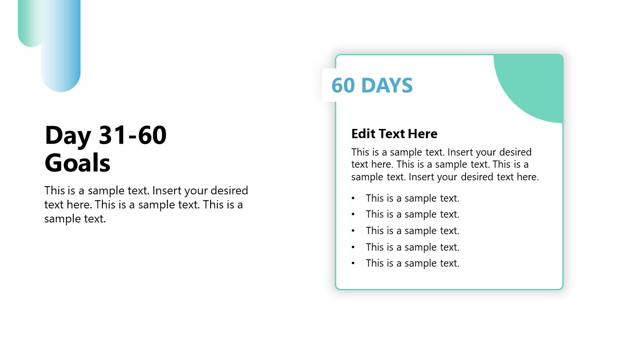 First 90 Days Template for PowerPoint