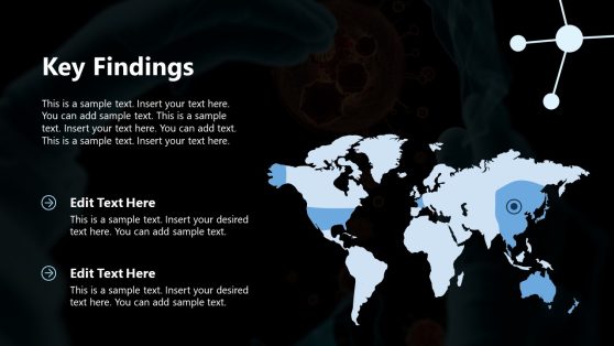 Key Findings Slide - Epidemiology Research Template - SlideModel