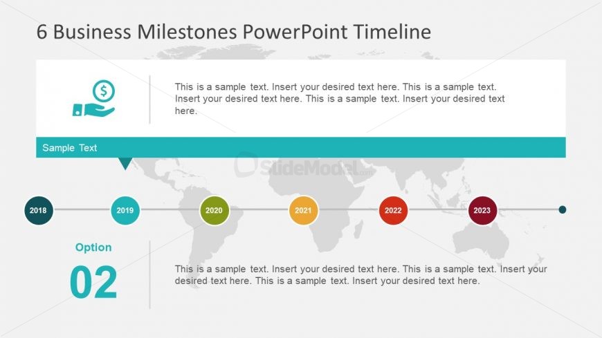 Business Milestone PowerPoint Infographic - SlideModel