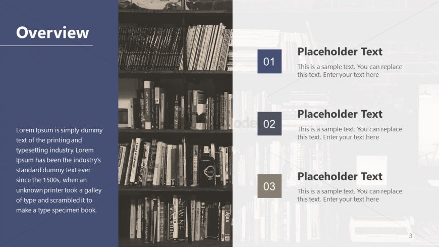 PowerPoint Master Thesis Layout SlideModel