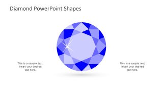 Diamond PowerPoint Shapes - SlideModel